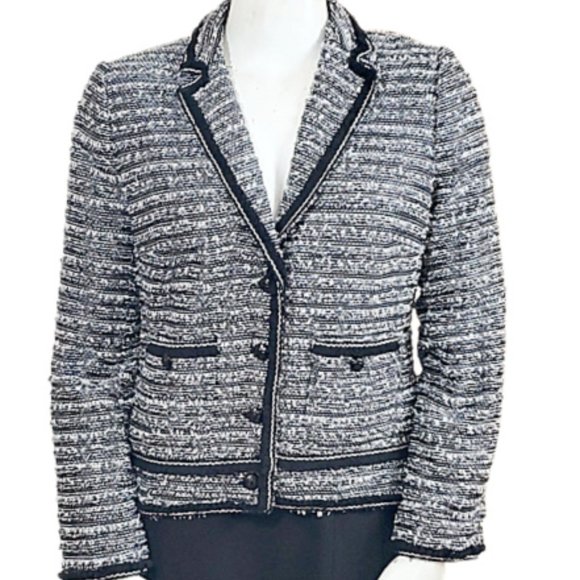 Talbots | Jackets & Coats | Talbots Boucle Tweed Suit Jacket | Poshmark